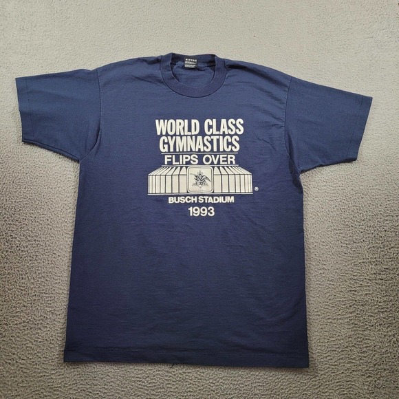Fruit of the Loom | Shirts | Vintage World Class Gymnastics Shirt Mens ...